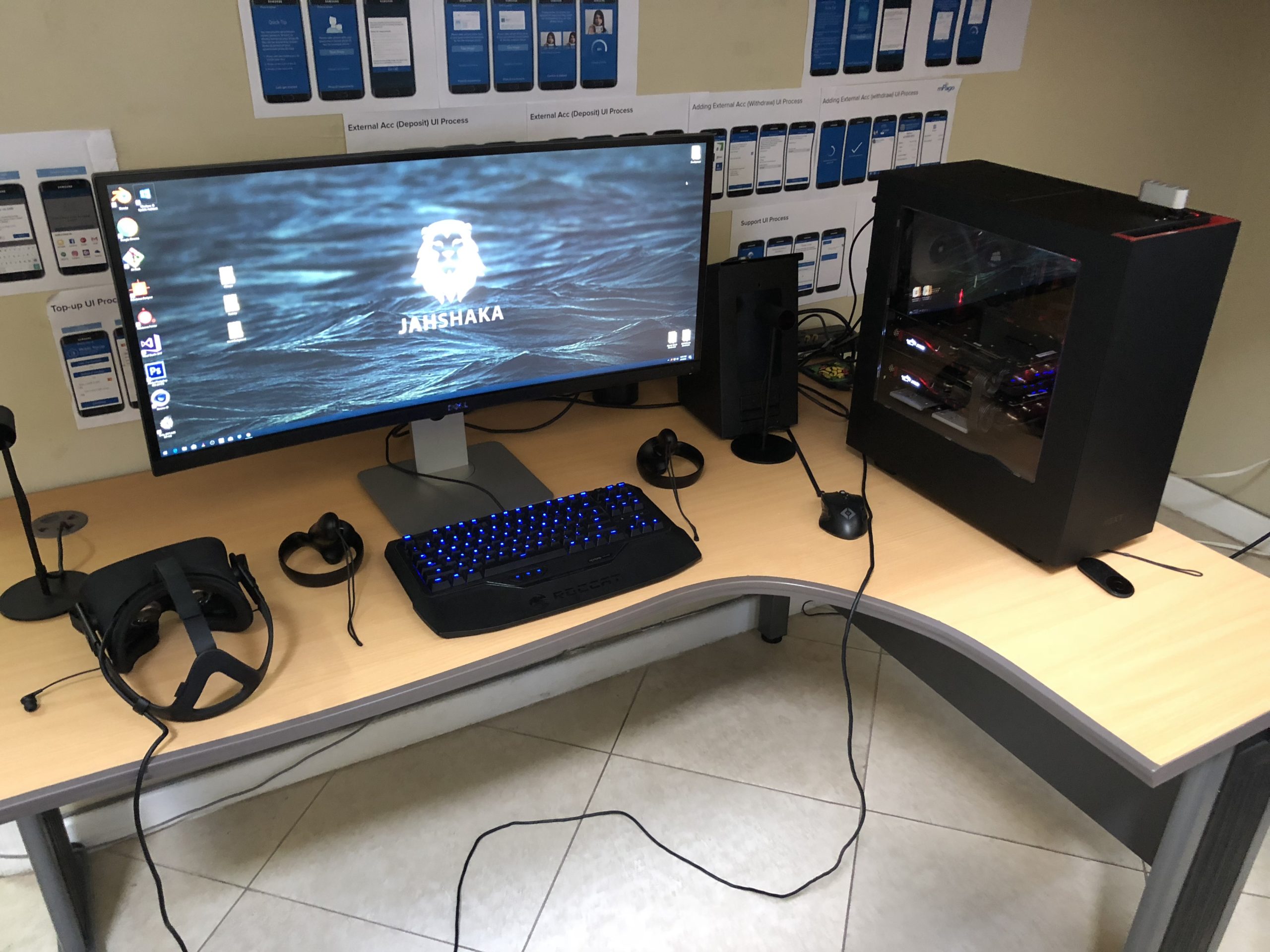 Our New Virtual Reality Rig - Jahshaka